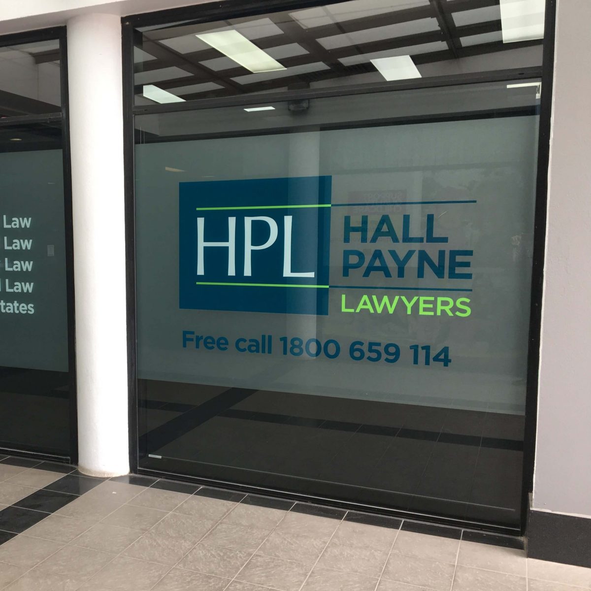 Window Graphics & Statutory Signage - Brisbane Building Signage