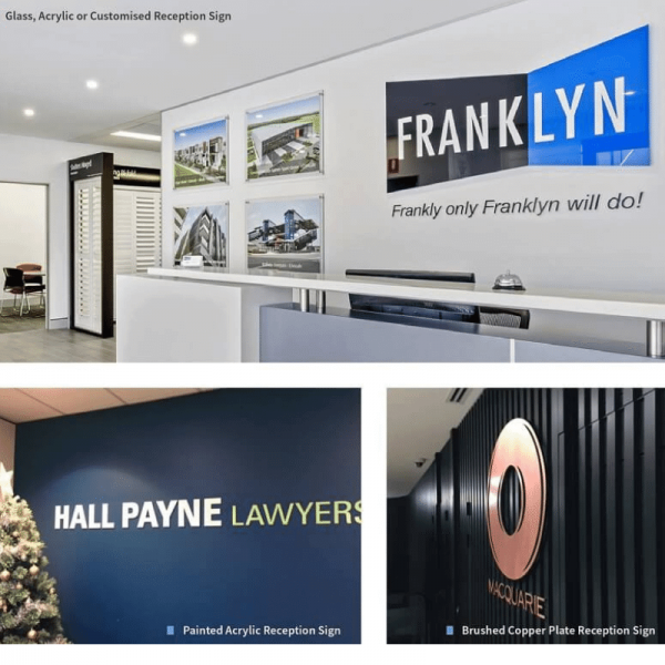 Reception Signs - Brisbane Building Signage Experts